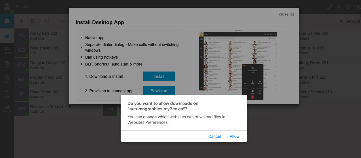 How do I install the new 3CX Desktop Application? – Autumn Graphics